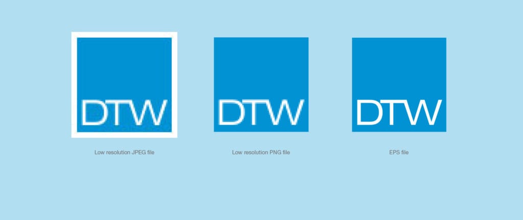 Our simple guide to logo formats | DTW
