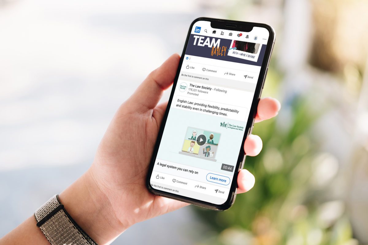 Global Legal Centre social media campaign | DTW